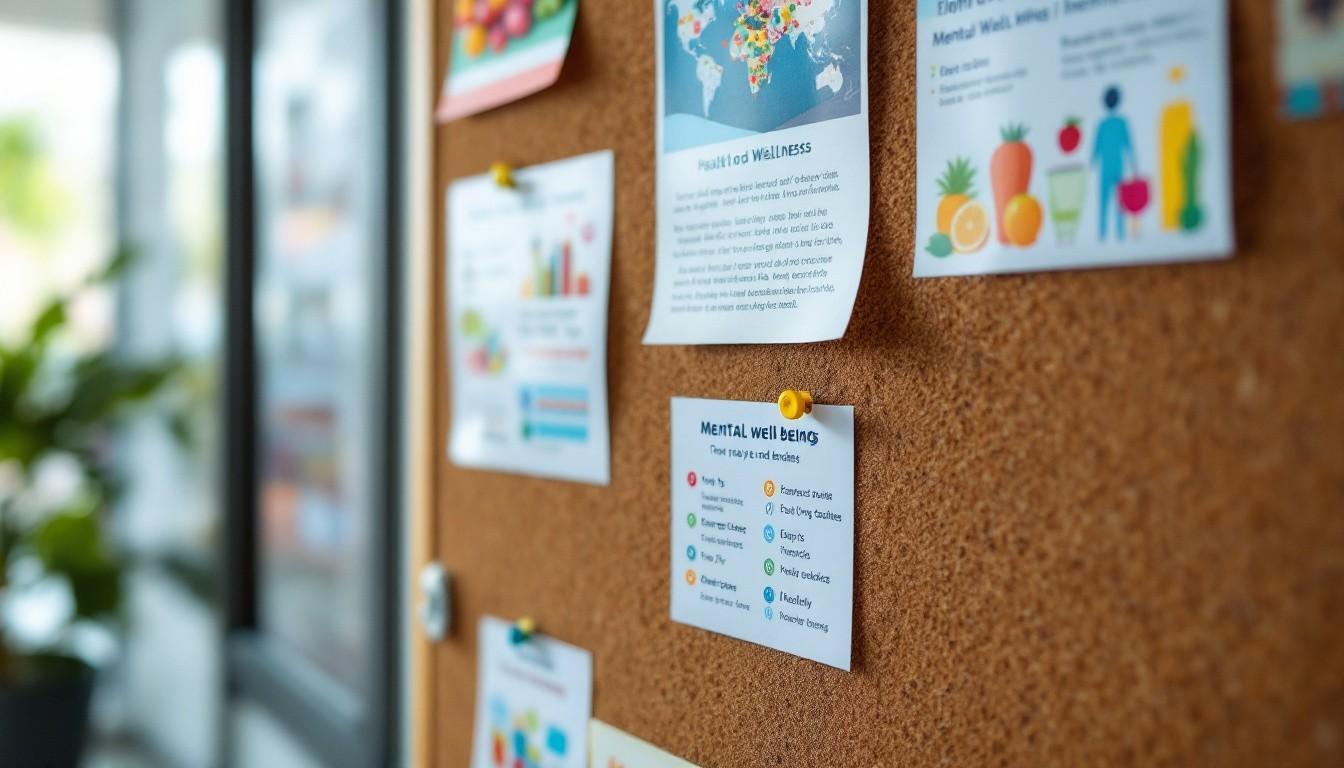 Health and Wellness Bulletin Board Ideas for Work - The Pledge App ...